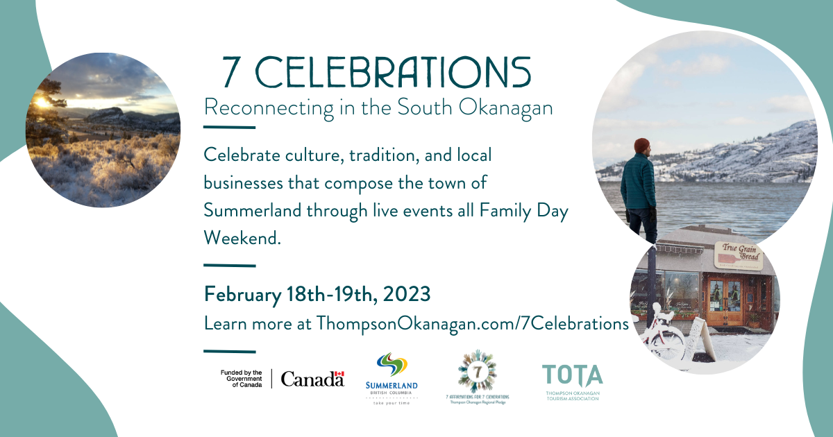 7 Celebrations - Reconnecting in the South Okanagan - Feb 18-19 - Gonzo Okanagan Music ...