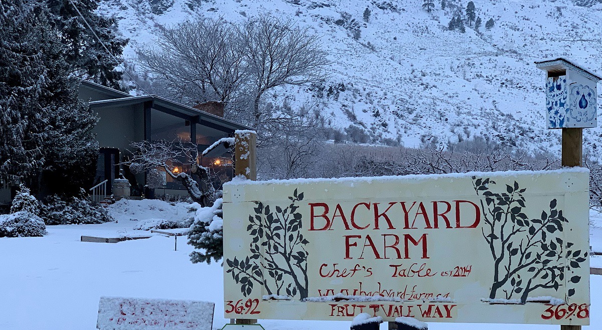 Backyard Farm: Book Fast for Slow Food - Gonzo Okanagan Music ...