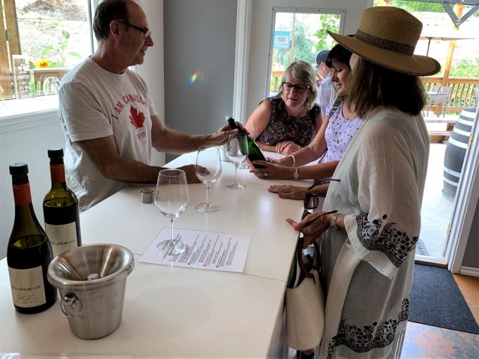 LAST LAPS OF WINE TOURING THE OKANAGAN IN PEAK SEASON, SPEED TASTING ...