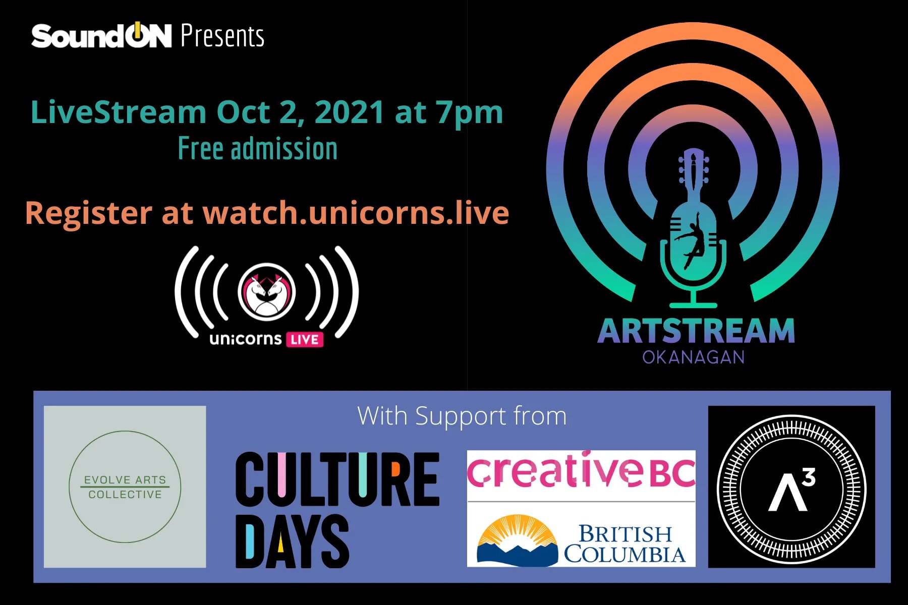 ArtStream Okanagan To Return For Third Streaming Festival - Gonzo ...