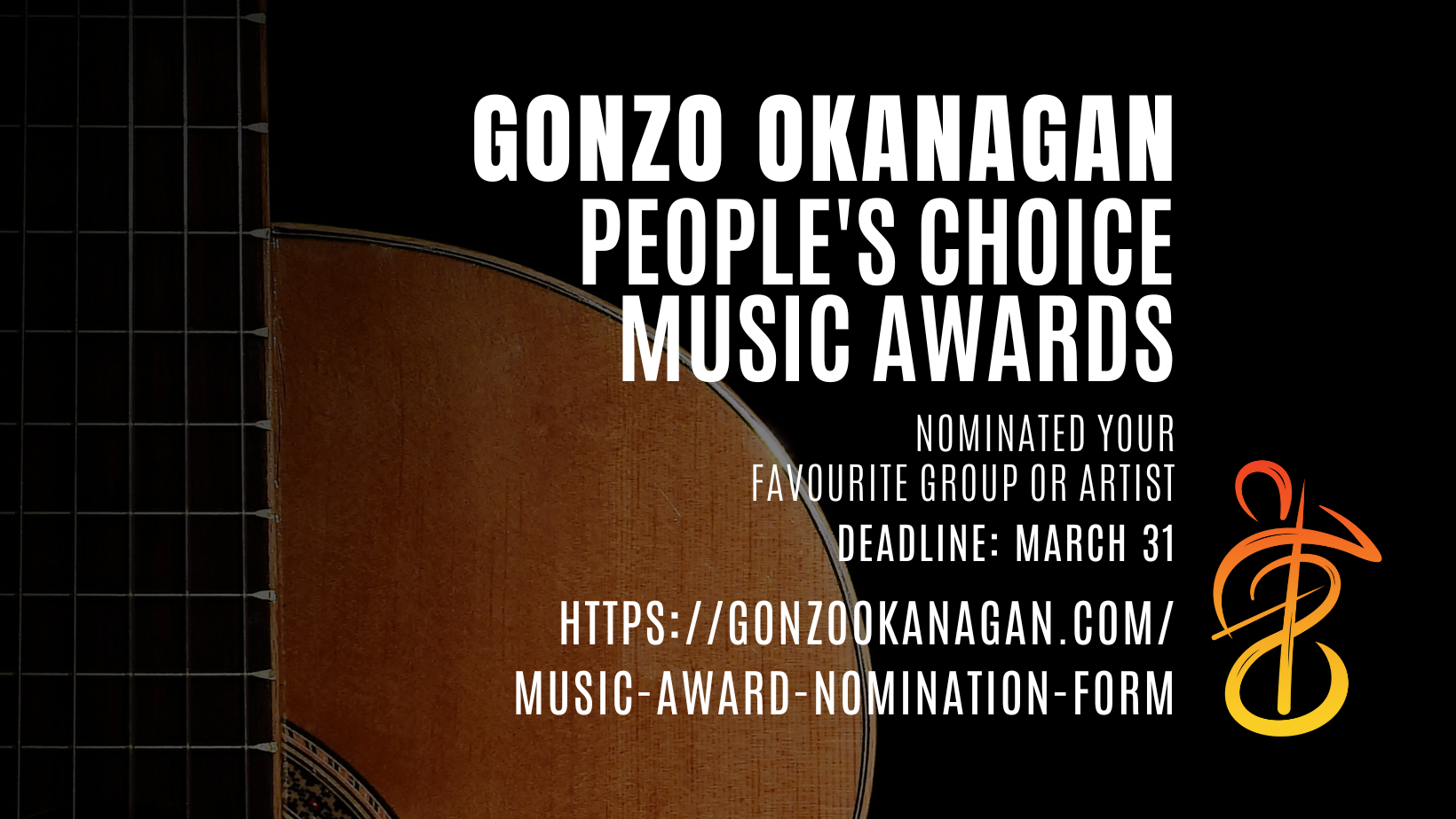 1 WEEK LEFT! Gonzo Okanagan People’s Choice Music Awards 2023 - Gonzo Okanagan Music, Technology ...