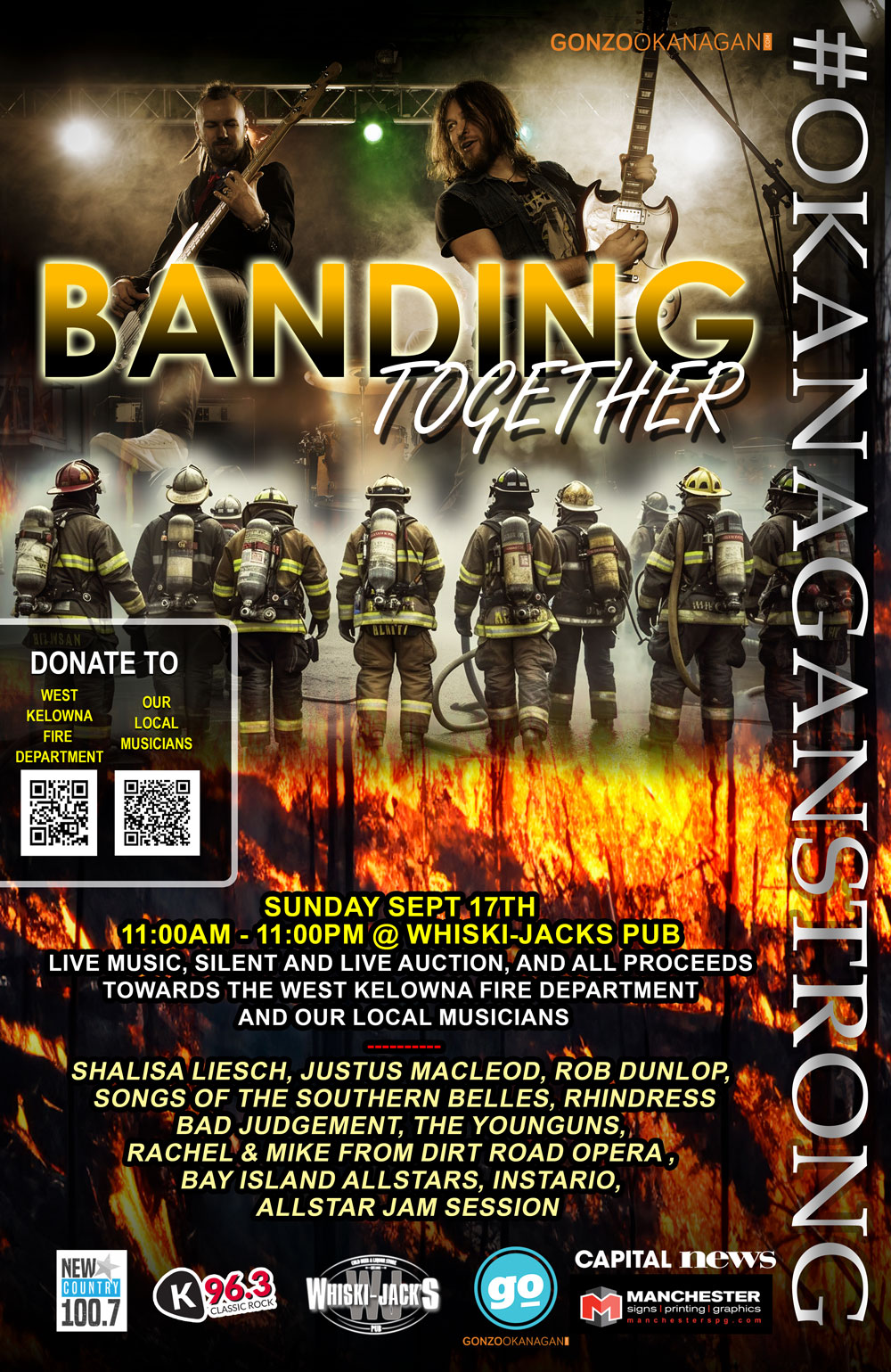 Banding Together for our local West Kelowna Fire Department & Local ...