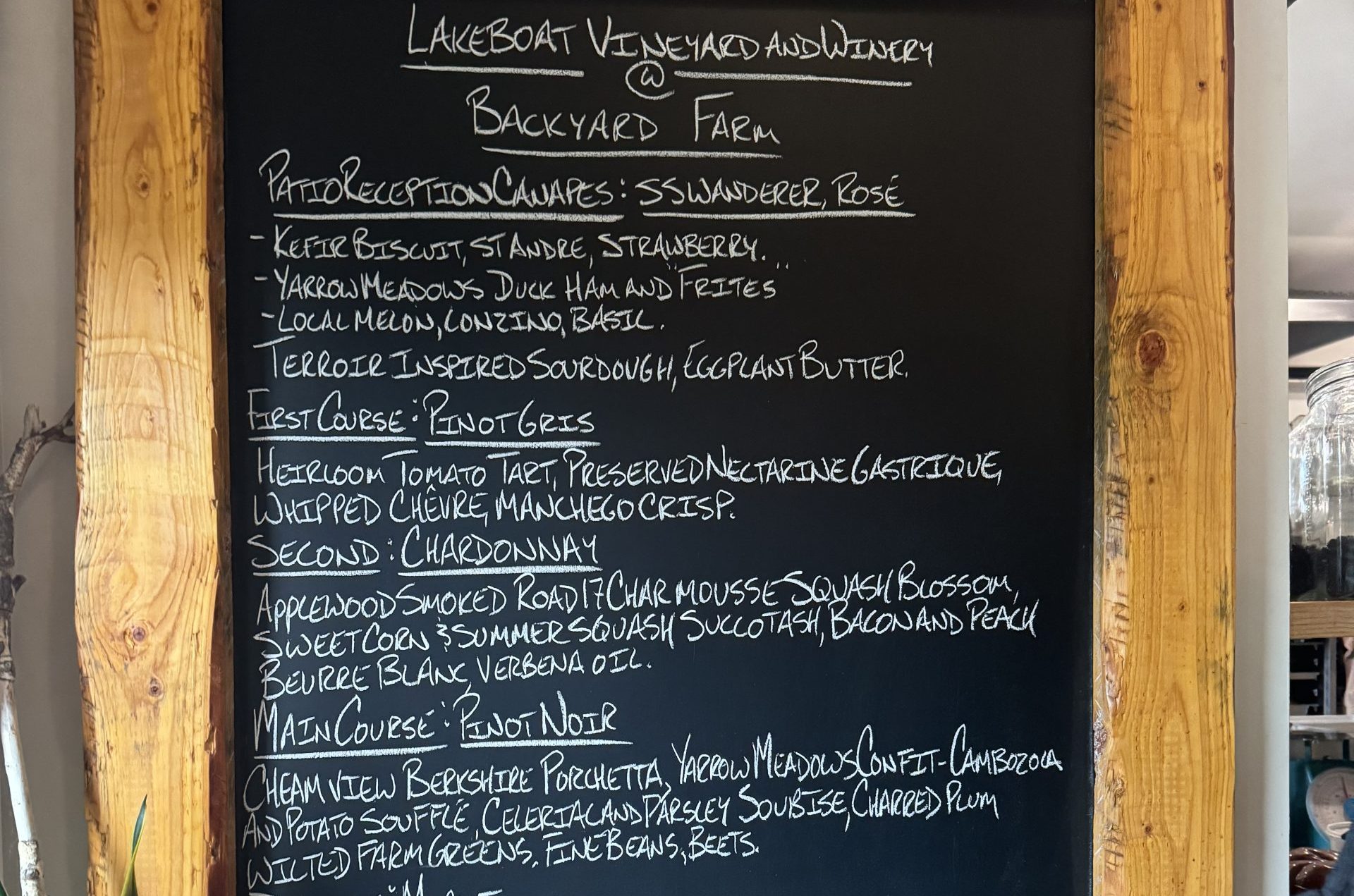 Lakeboat Vineyard & Winery at Backyard Farm: All Aboard for Flavour ...